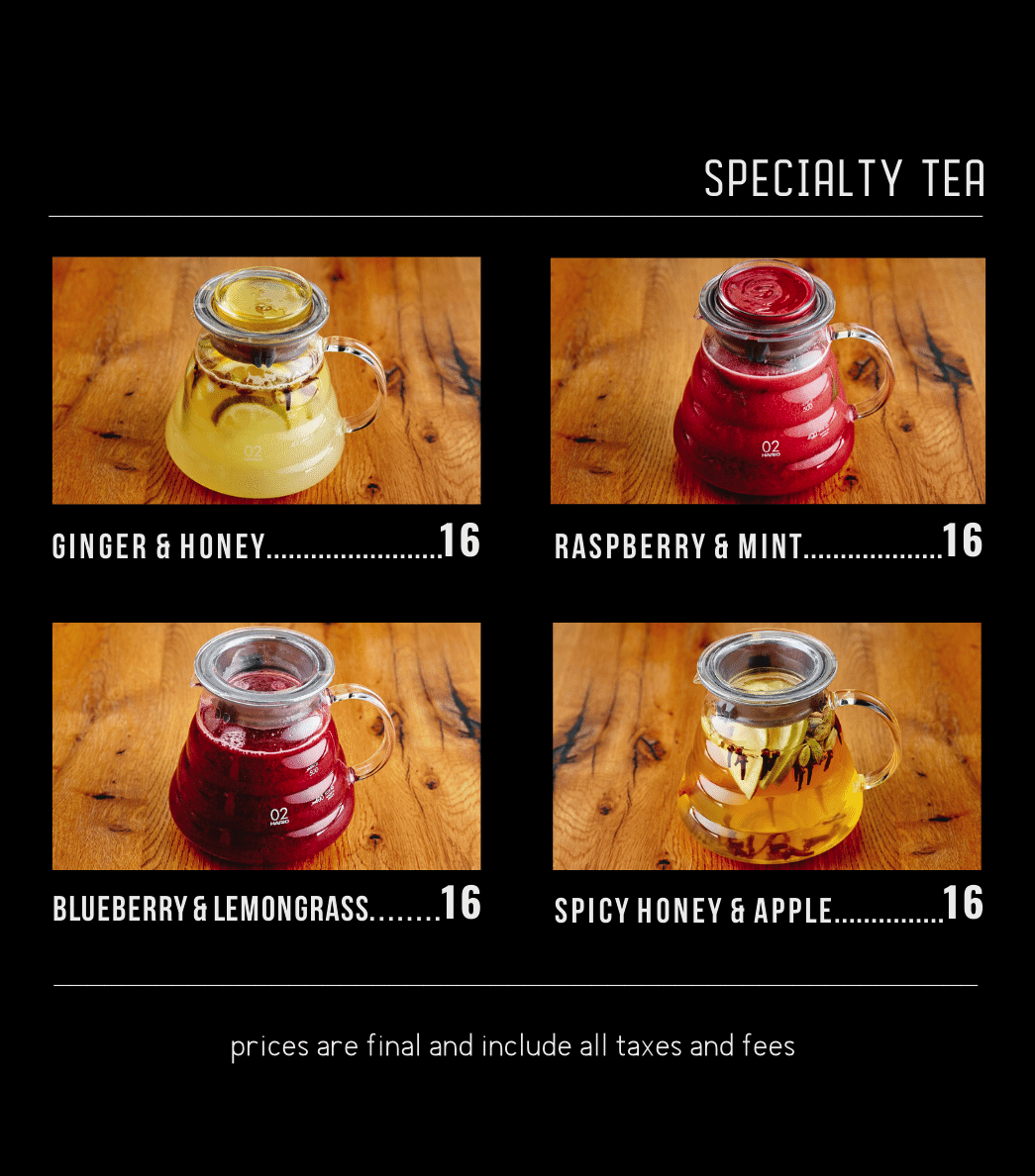 Strada Menu — Strada