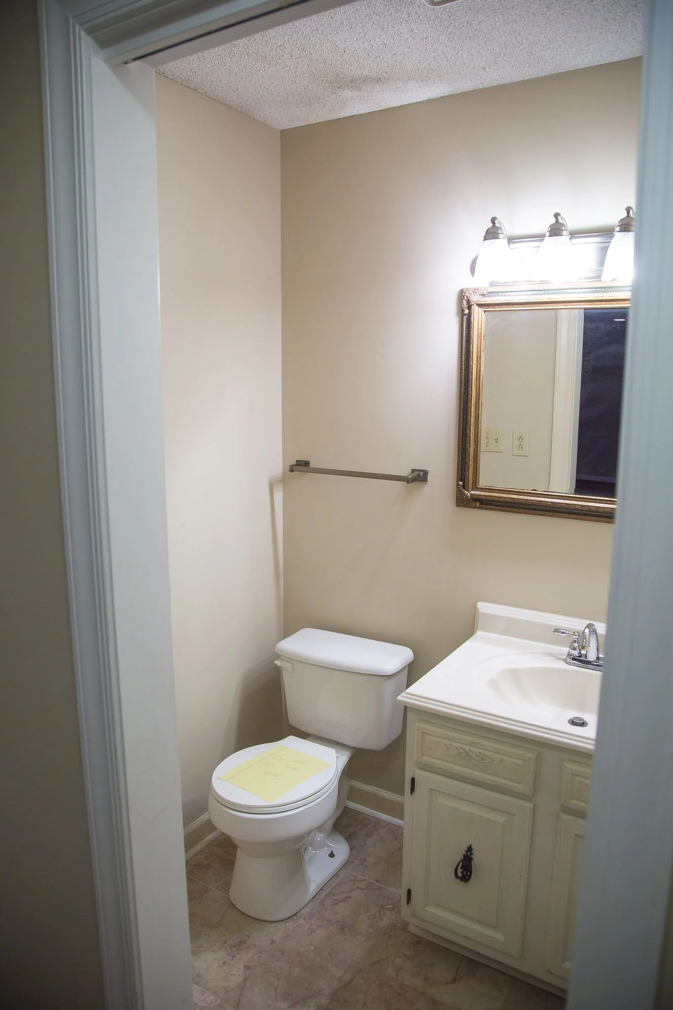 Artsy Powder Bathroom Makeover — Benson Homes