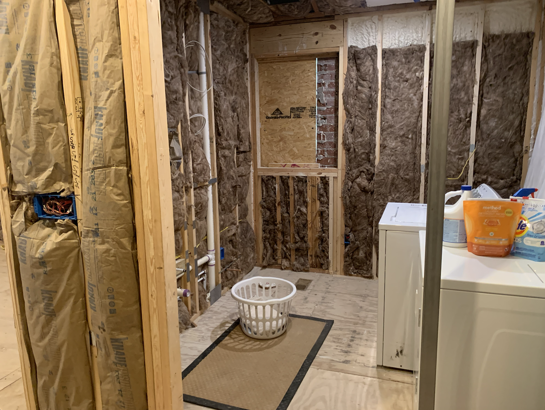Renovating a Time-Worn Laundry Room & Powder Room — Benson Homes