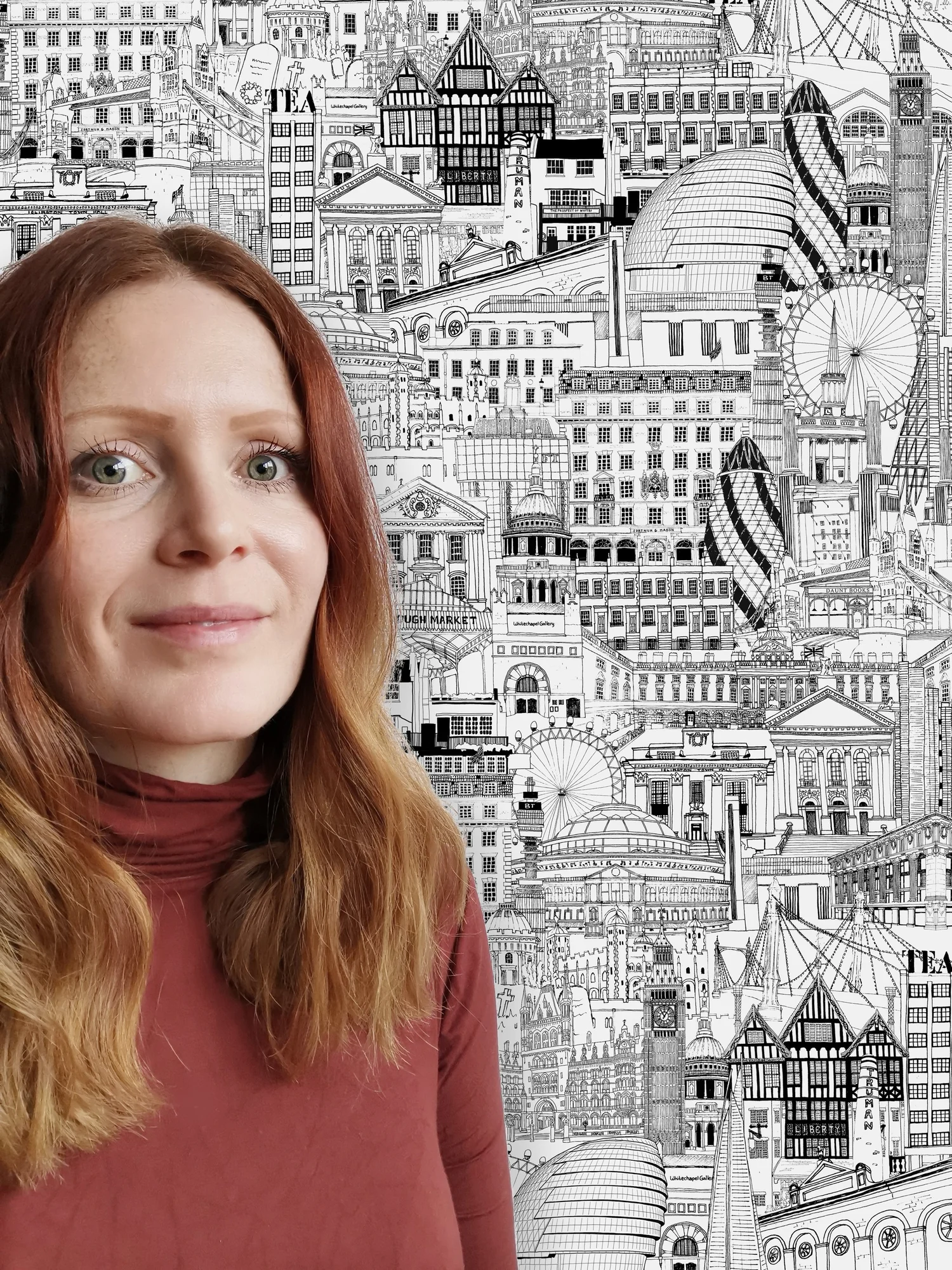 Custom Visitor Map Illustration Service — Rebecca Harrison Designs