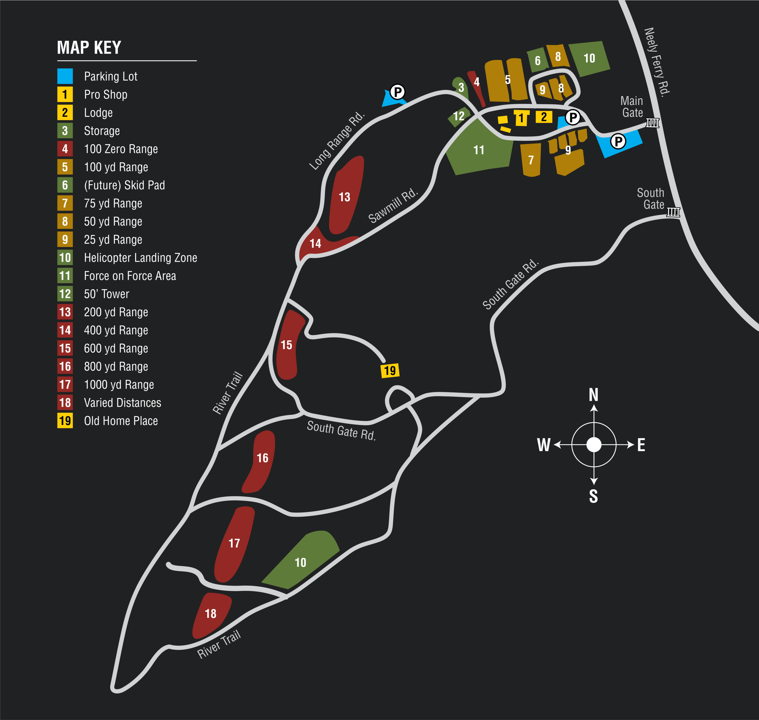 Facilities — The Sawmill Training Complex