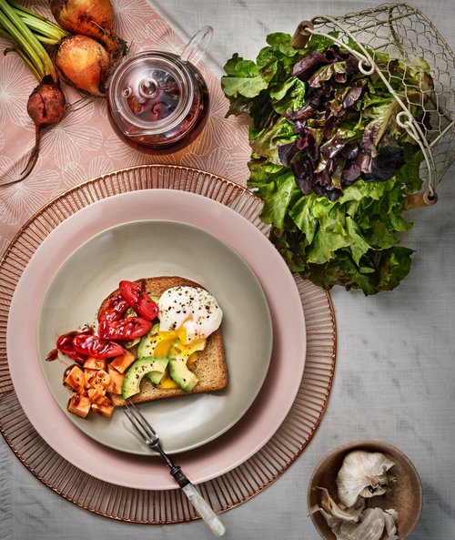 Beet and Tomato Avocado Toast — Nature's Own