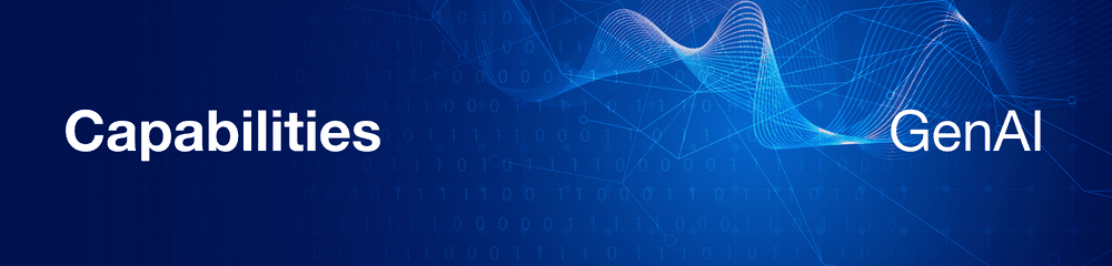 Capabilities: GenAI | Boeing Intelligence & Analytics | Strategic Solutions