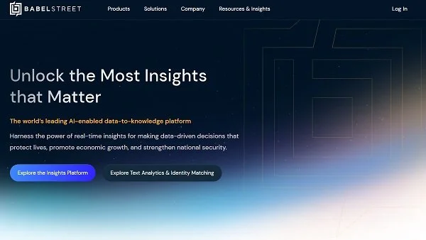 Babel Street and Boeing Intelligence & Analytics Announce Expanded ...