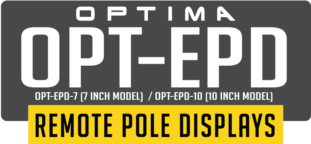 OPT-EPD Remote Pole Displays — OPTIMA