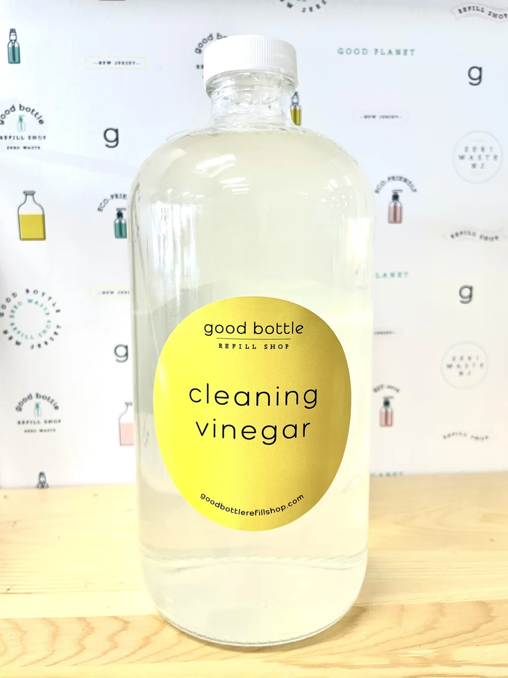 White Vinegar Bottle