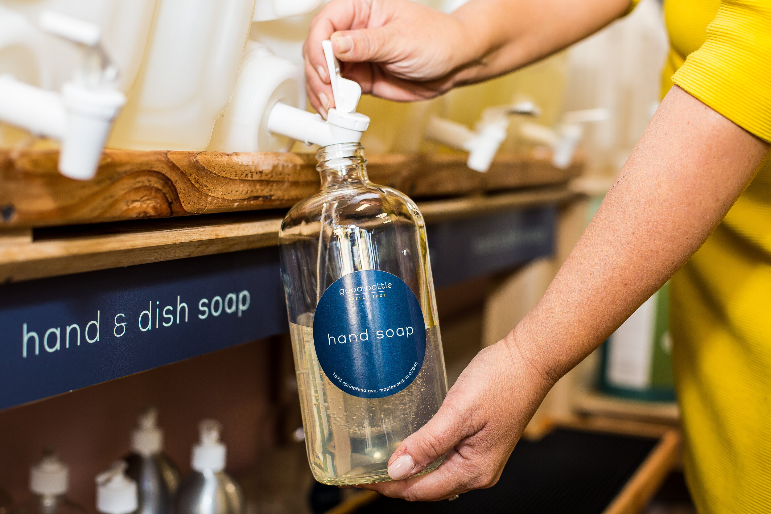 Bring Your Own Containers to Refill — good bottle refill shop