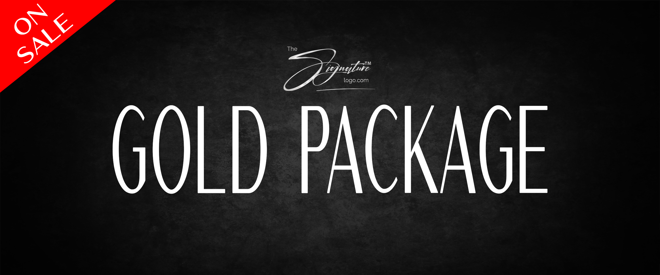 SIGNATURE LOGO PACKAGES — The Signature Logo - Logo Design