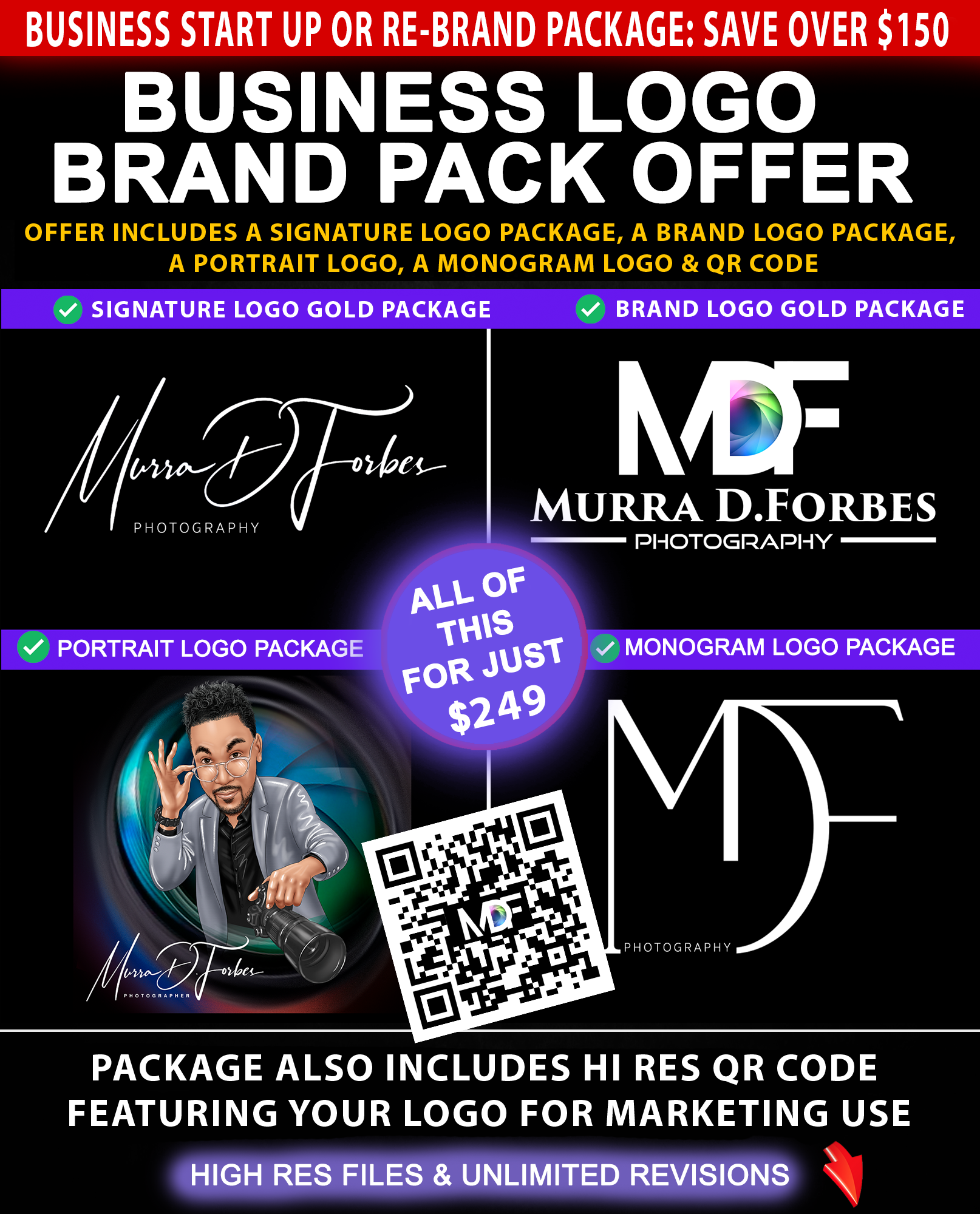 PACKAGE DEAL — The Signature Logo - Logo Design