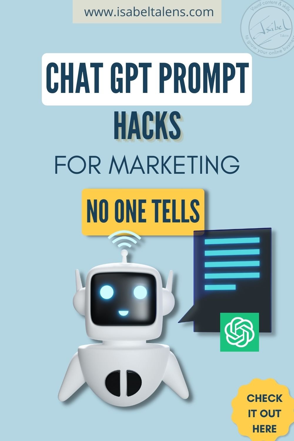 Chat Gpt Prompts A Real Marketing Powerhouse To Save You Time Today