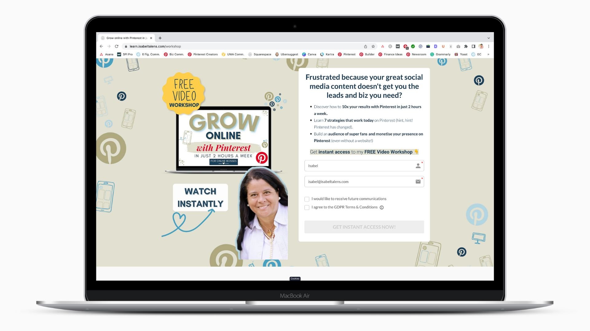 The email marketing strategy to 10x your email list building — Isabel ...