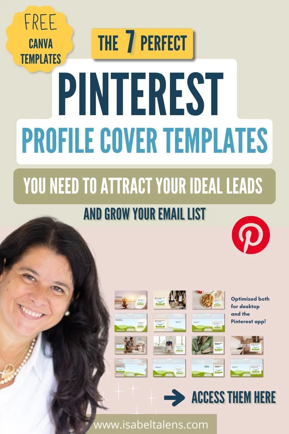 The ideal Pinterest cover photo size to boost your email list in 2024 ...