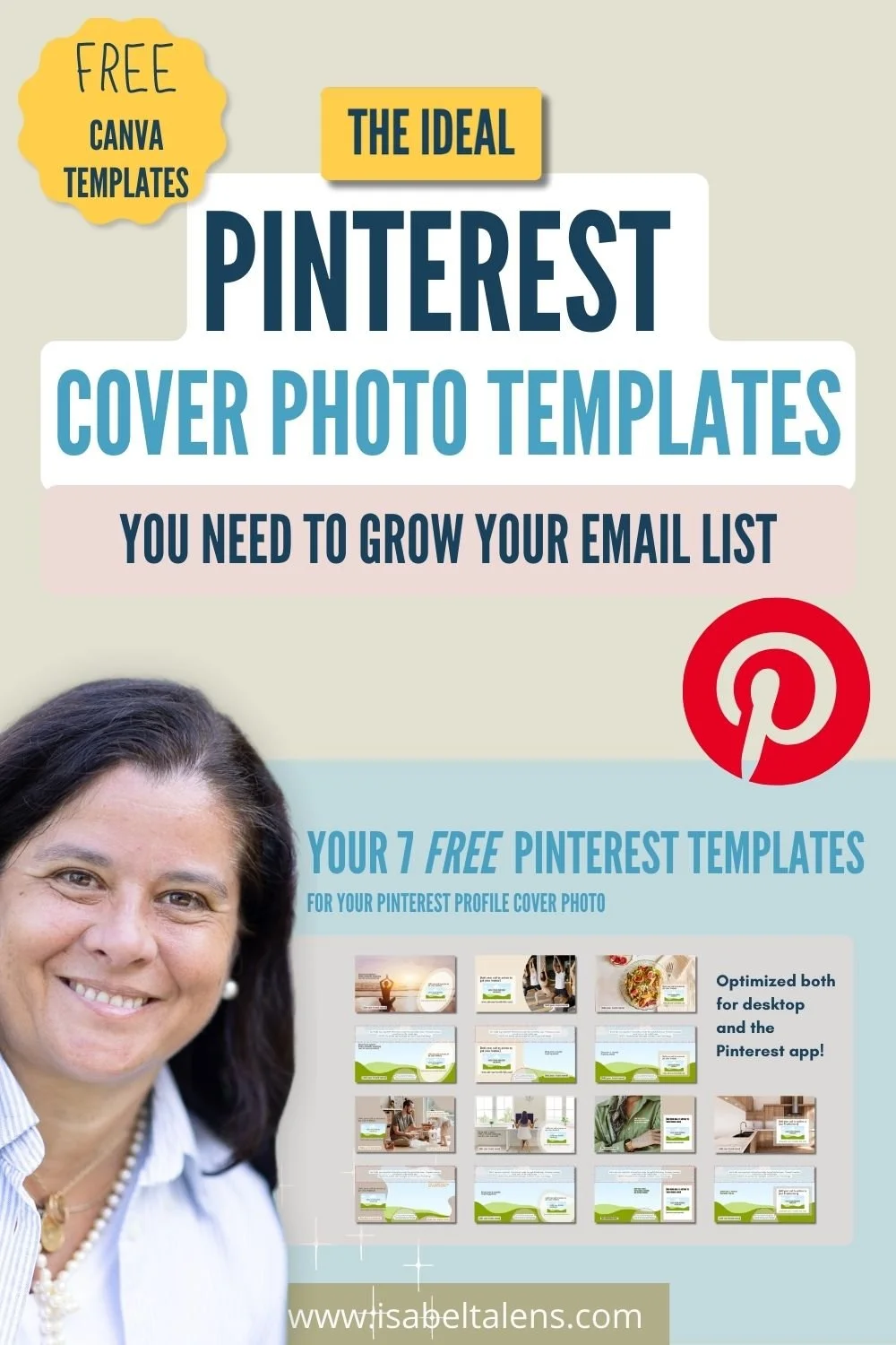The ideal Pinterest cover photo size to boost your email list in 2024 ...