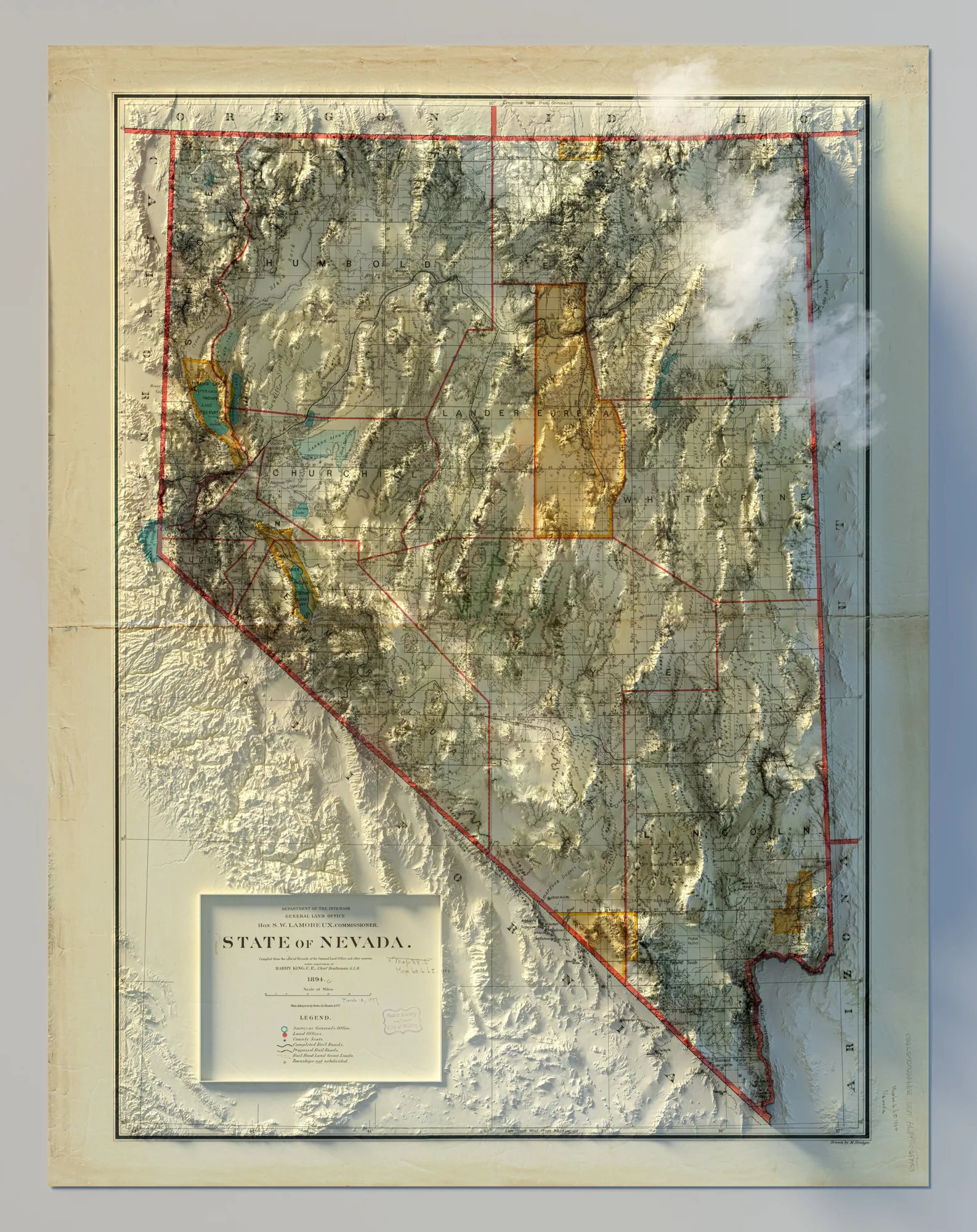 3D Rendered topographic maps — longitude.one