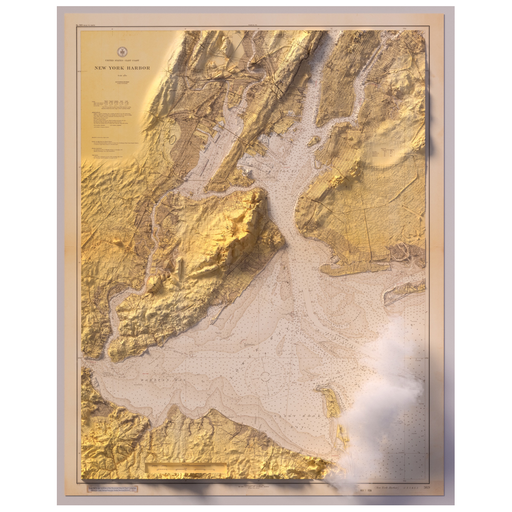 3D Rendered topographic maps — longitude.one