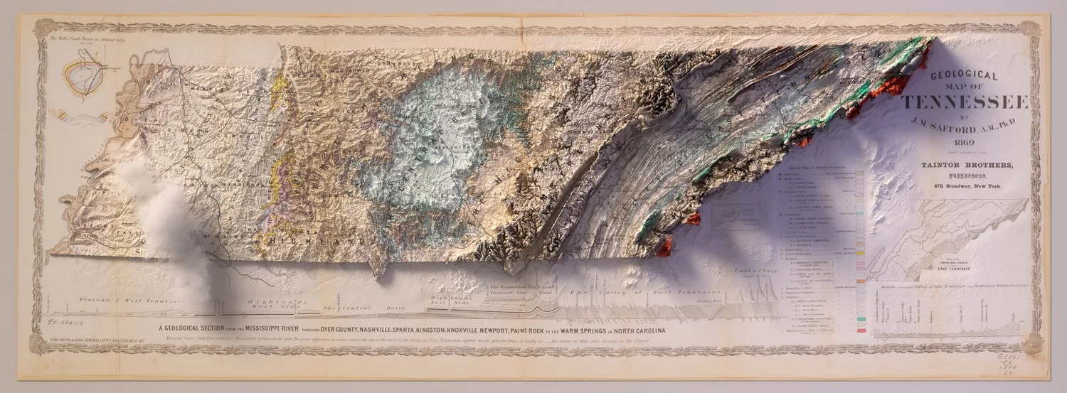 3D Rendered topographic maps — longitude.one