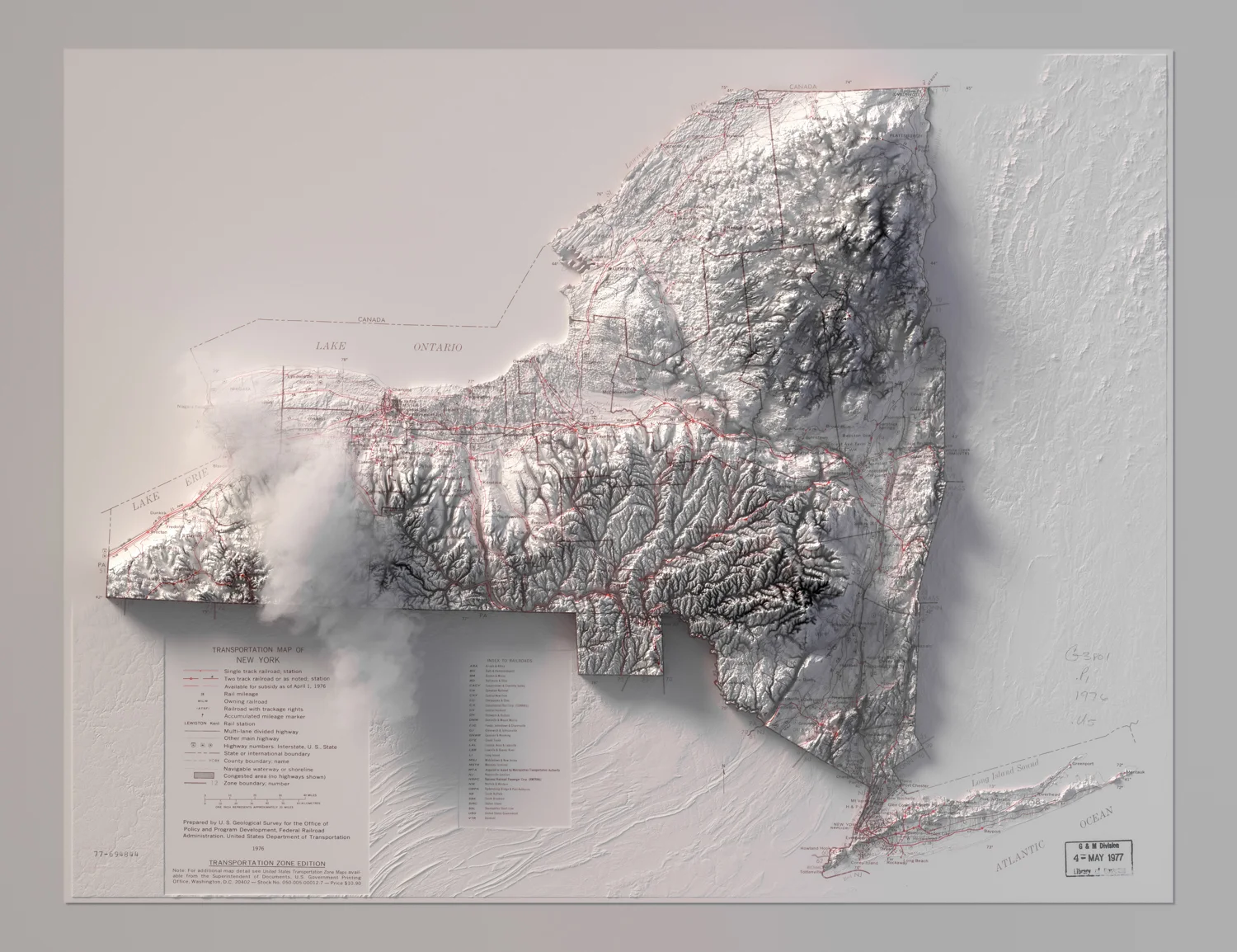 3D Rendered topographic maps — longitude.one
