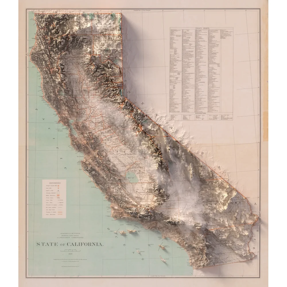 3D Rendered topographic maps — longitude.one