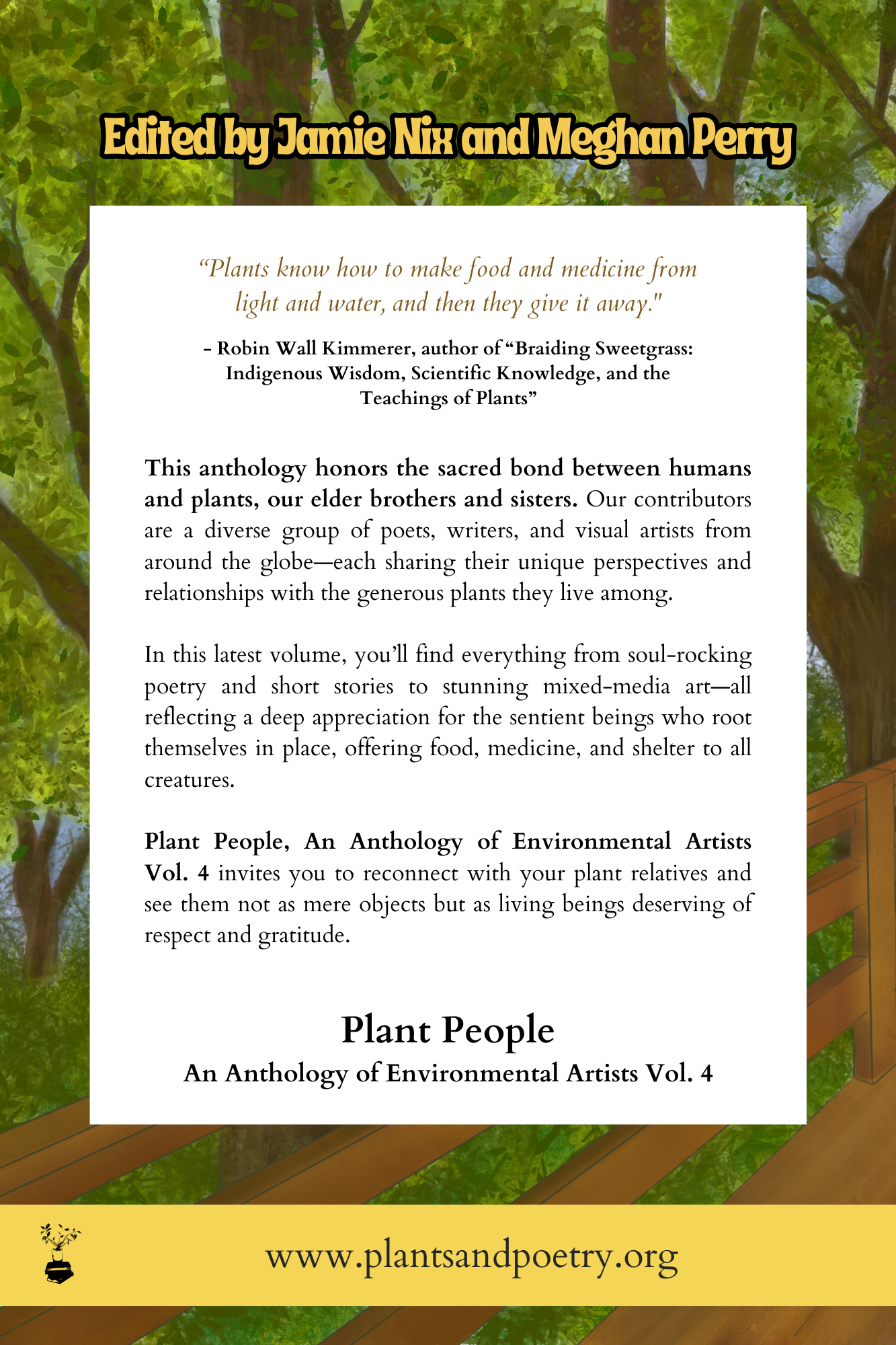 Plant People Vol. 4 — plants & poetry