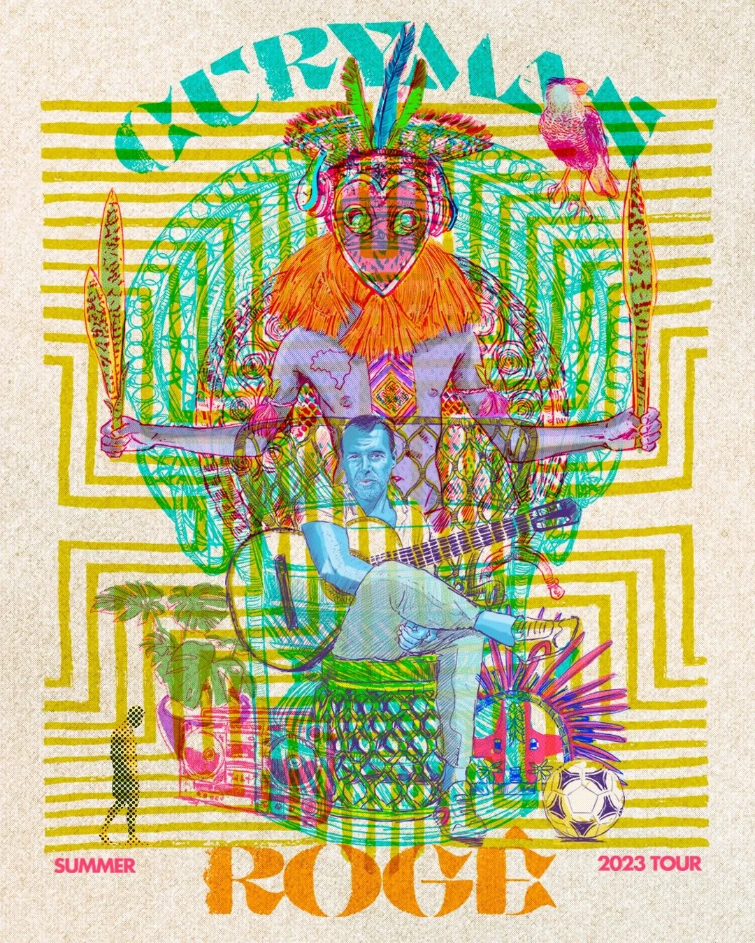 Latin Grammy nominated, brazilian artist and guitarist Rogê