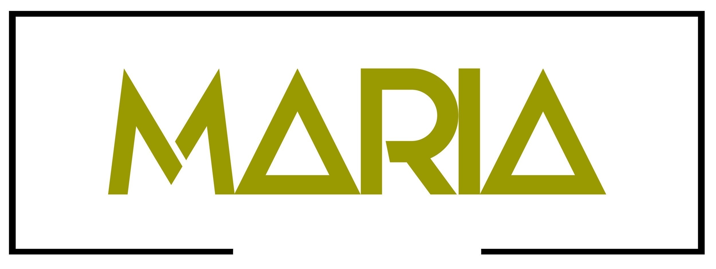 Maria Name Logo