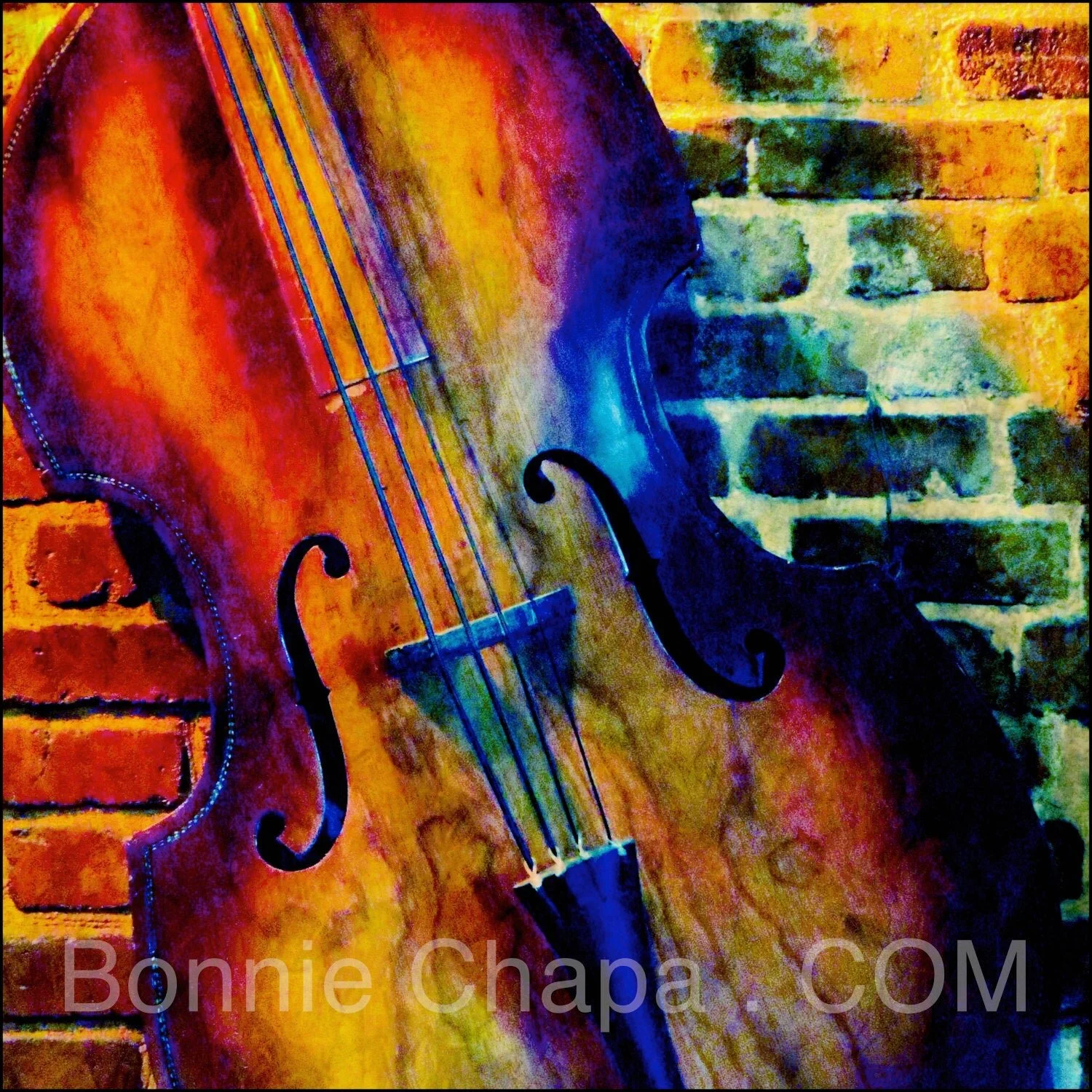 Upright Bass Art