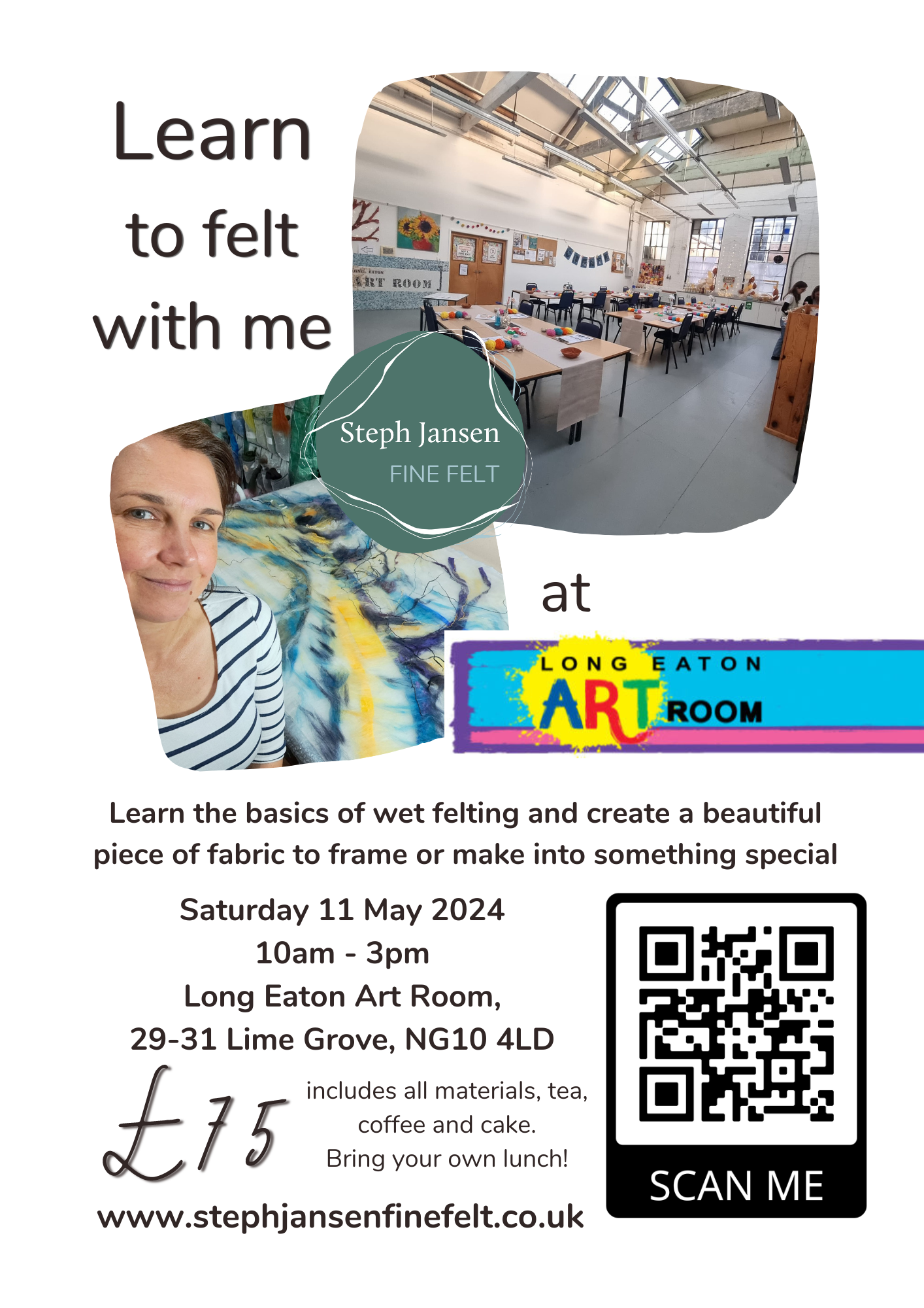 A sale and a workshop! — Steph Jansen Fine Felt