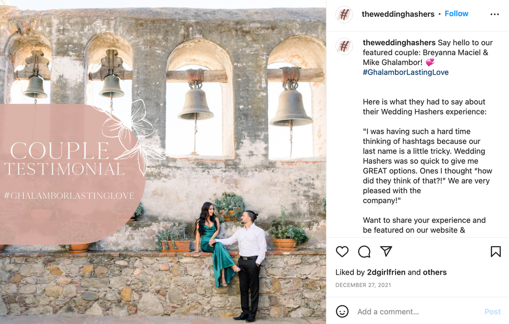 15 Clever Wedding Hashtag Ideas For Your Wedding — Home & Jet — home ...