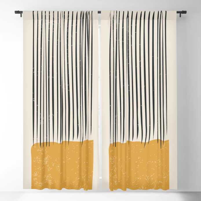 11 Gorgeous Mid Century Modern Curtains for Your Home in 2023 — Home ...