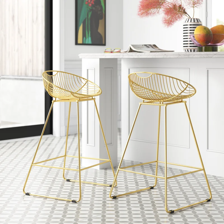 Top 15 Ranked Gold Bar Stools in 2022 — Home & Jet — home, travel ...