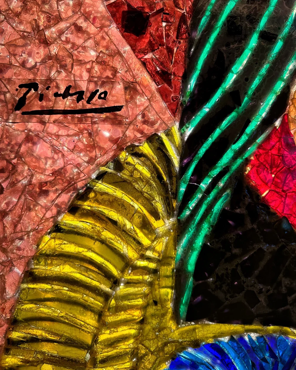 Pablo Picasso: Paintings in Glass at UMAG — galleries gal