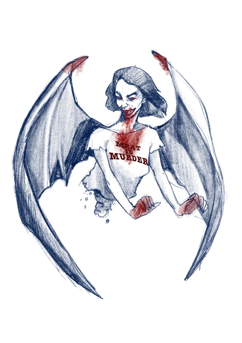 Manananggal Illustration