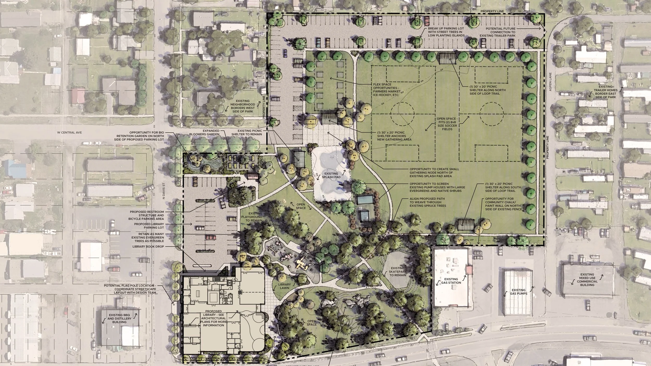 FIELD STUDIO LANDSCAPE ARCHITECTS-Belgrade Library