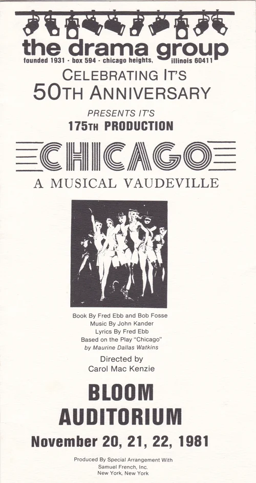 Chicago (Musical) — The Drama Group