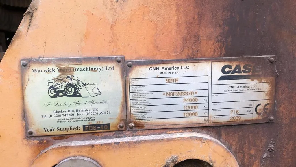 CASE 921E *SOLD* — MC Machinery