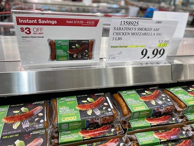 Sabatinos Gourmet Chicken Sausages Meatballs And Burgers