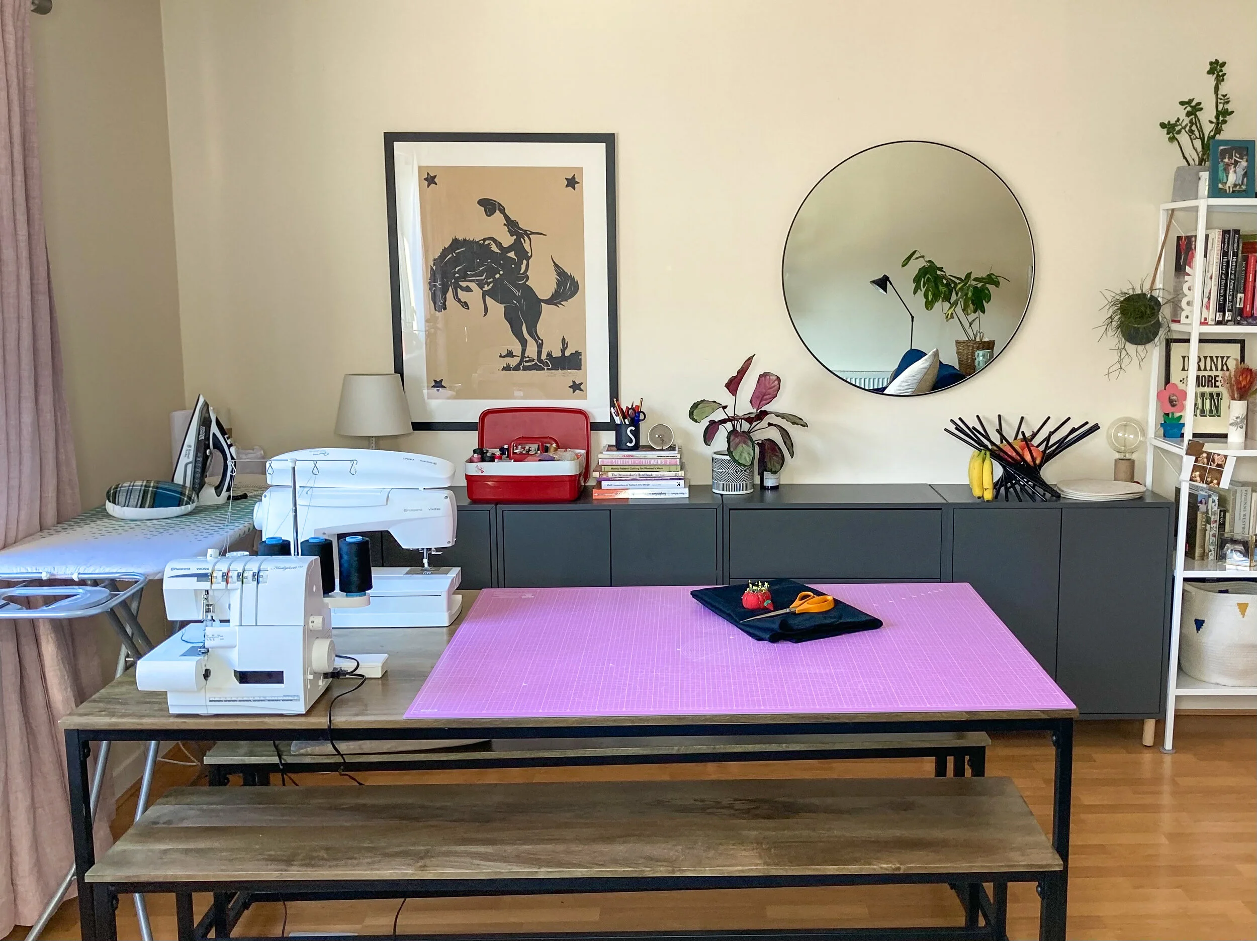 Nic's Home Sewing Tour — Homer + Howells