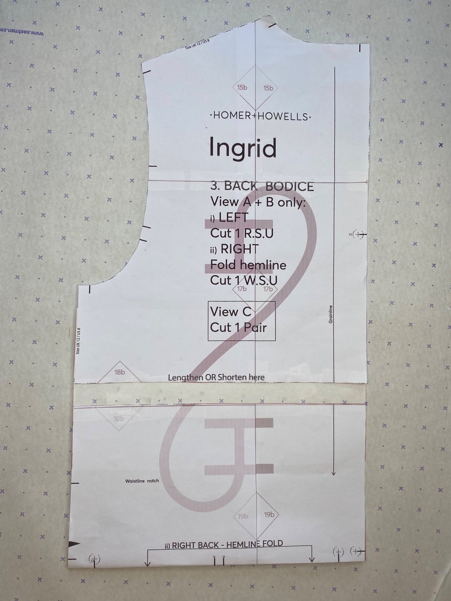 Ingrid - How to Lengthen or Shorten Bodice Panels — Homer + Howells