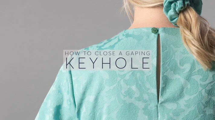 Ingrid - How to Close a Gaping Back Keyhole — Homer + Howells