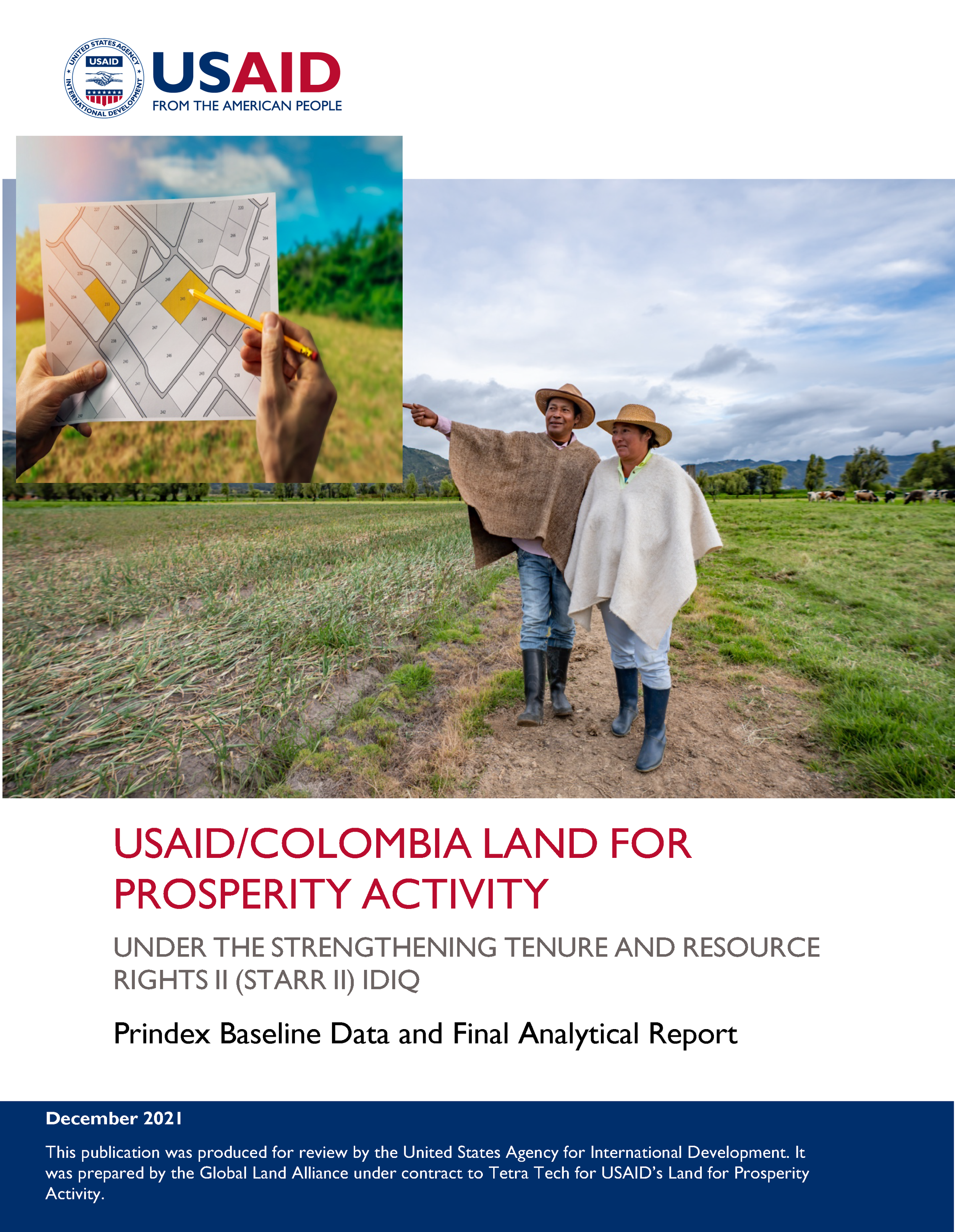 Prindex Baseline Data and Final Analytical Report - Colombia Land For ...