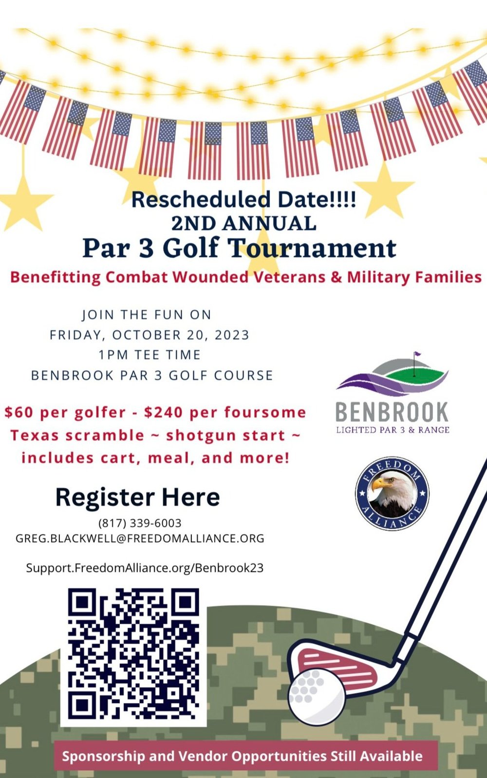 Events — Benbrook Lake Golf