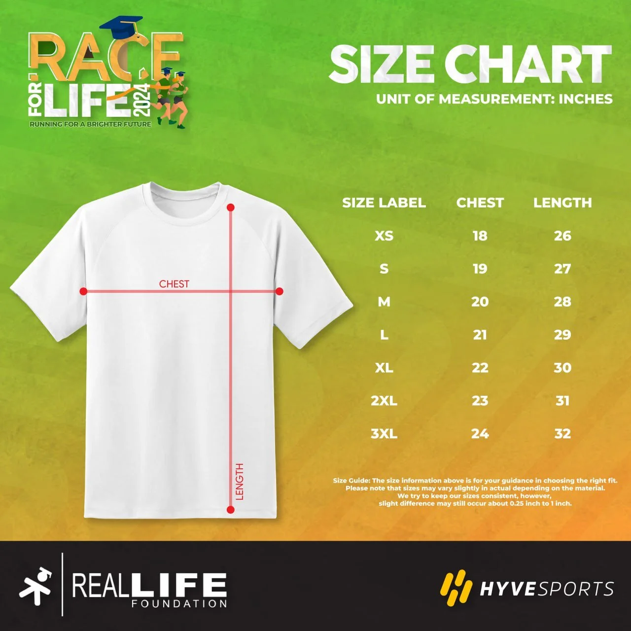 Race for LIFE — Real LIFE Foundation