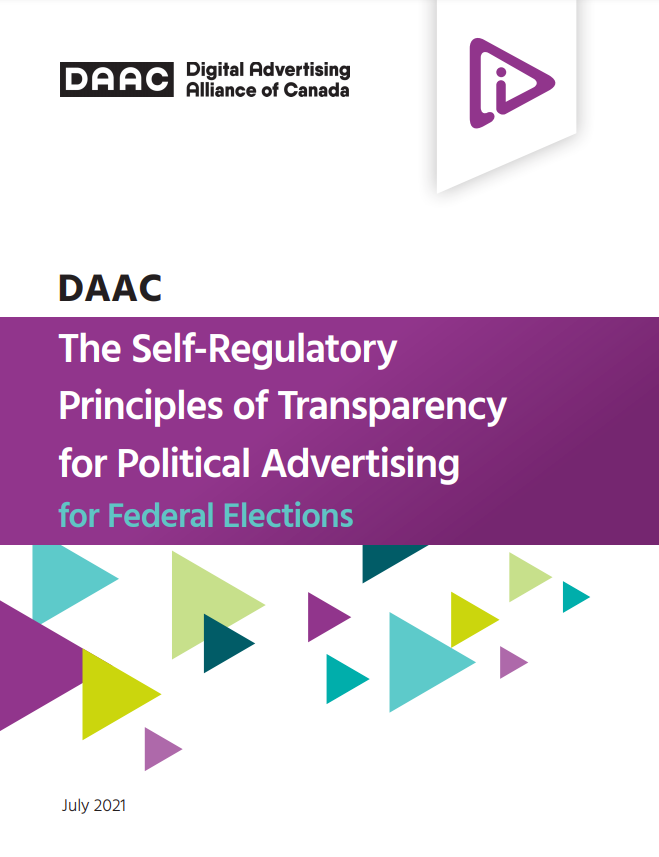 Principles & Guidelines for — Political Ads