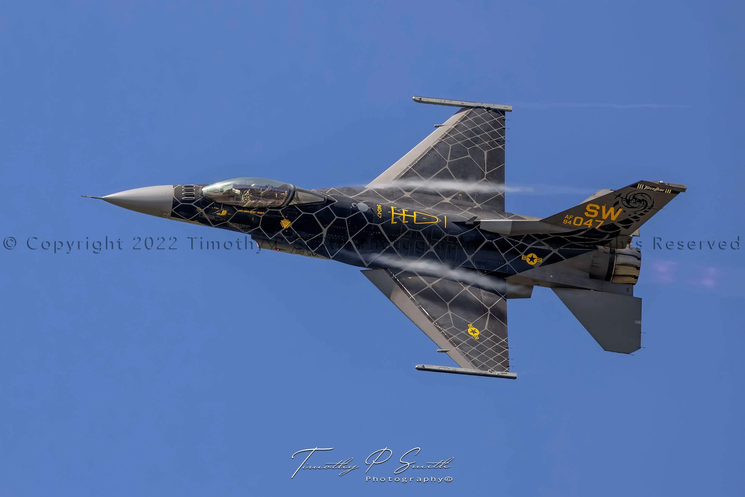 F-16 Fighting Falcon – USAF Viper Demo Team Aviation Photography