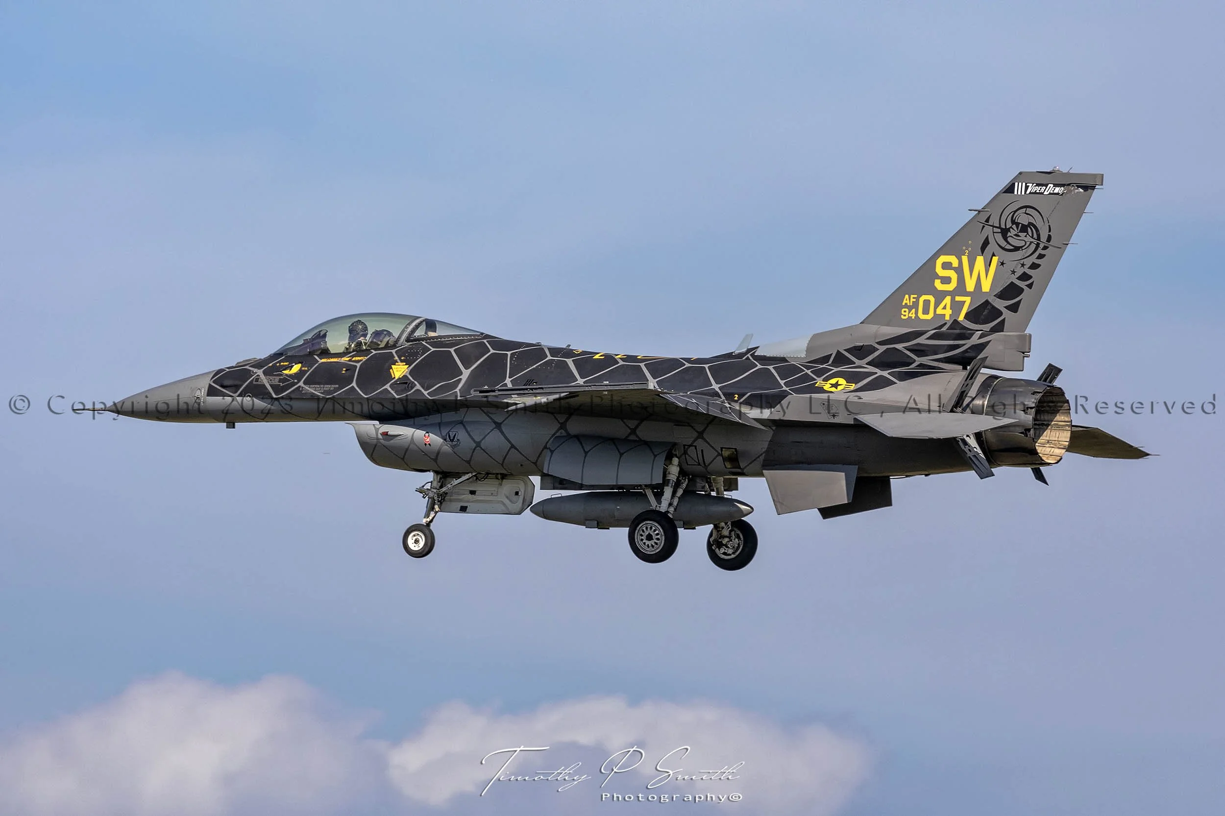 F-16 Fighting Falcon – USAF Viper Demo Team Aviation Photography