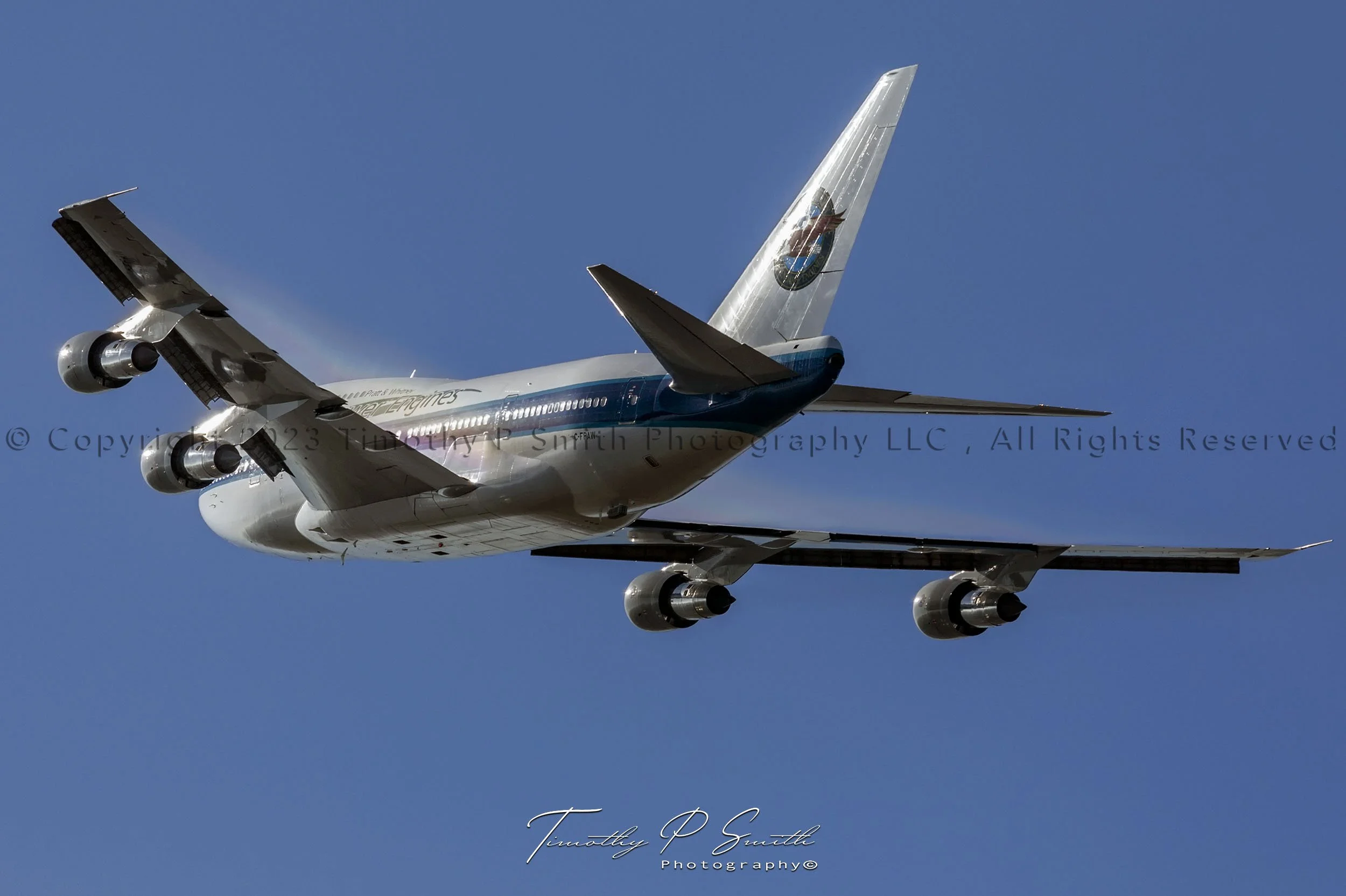 Pratt & Whitney's Boeing 747SP Chennault International
