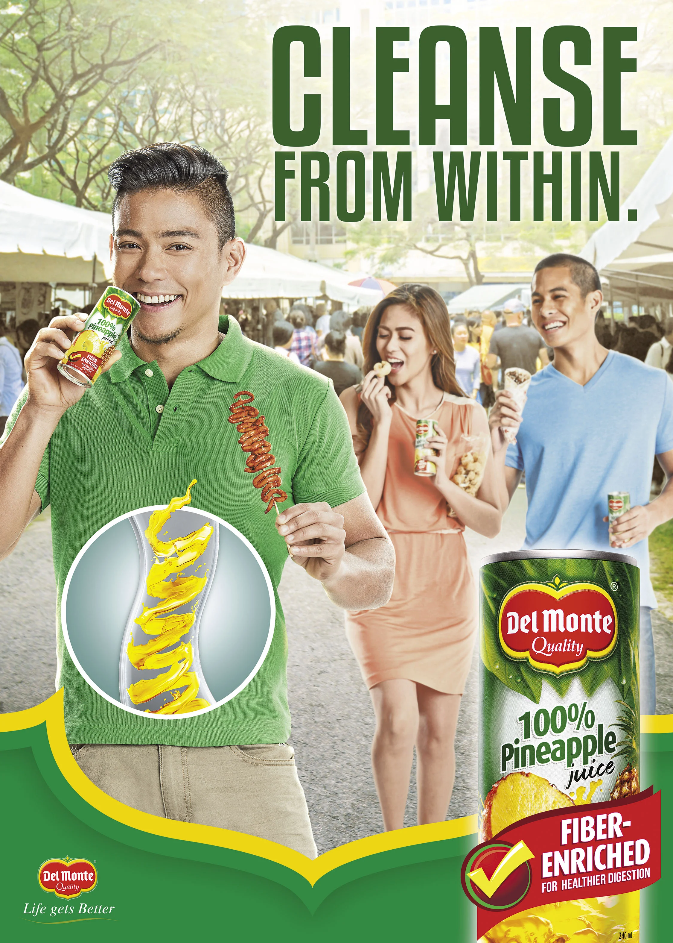 Del Monte Life Gets Better Logo