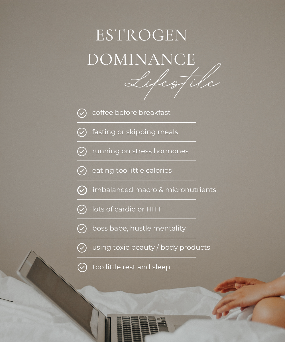 What is Estrogen Dominance and What Causes It? — Savannah Bleue ...