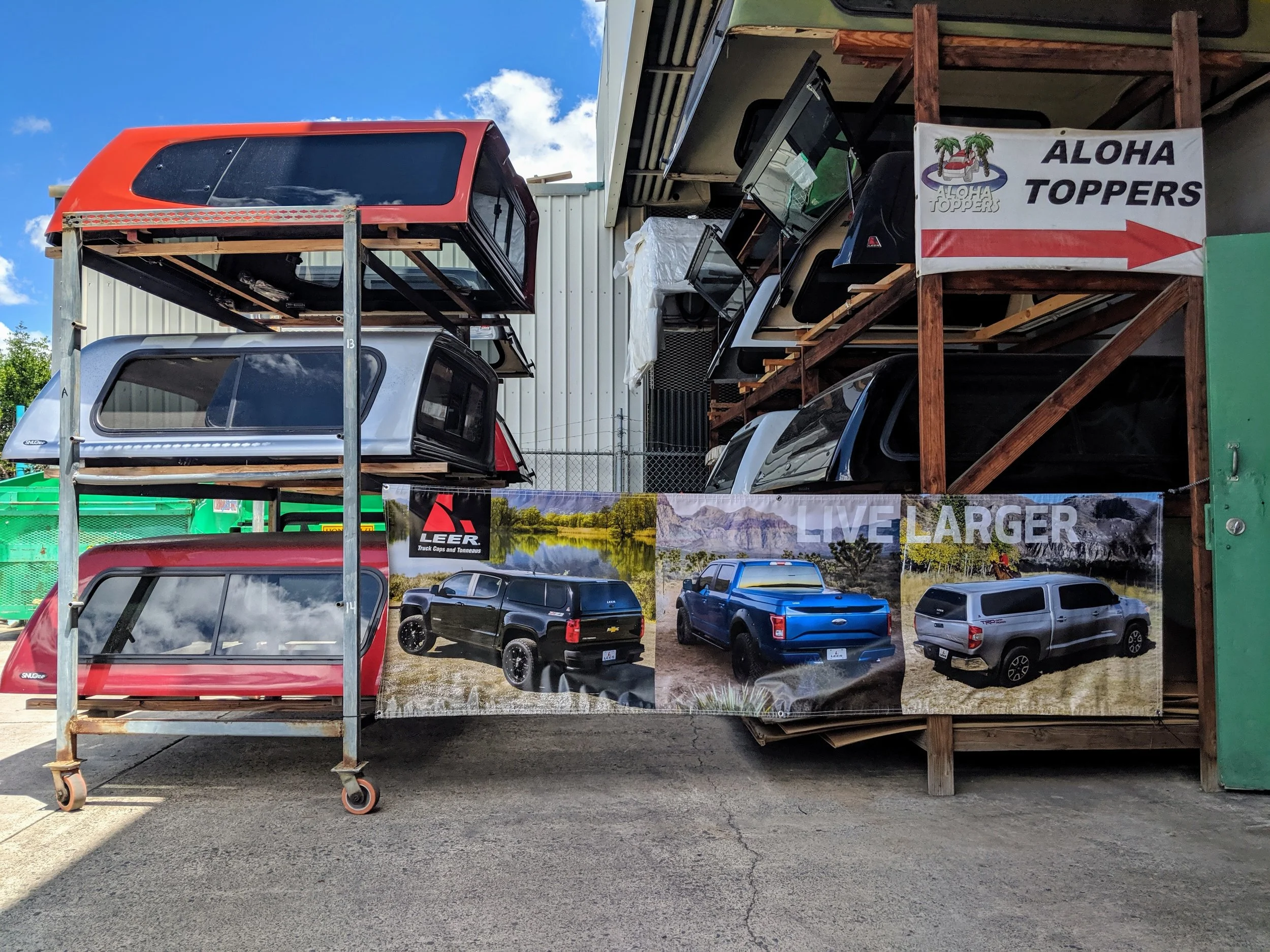 Service Department — Aloha Toppers Hawaii