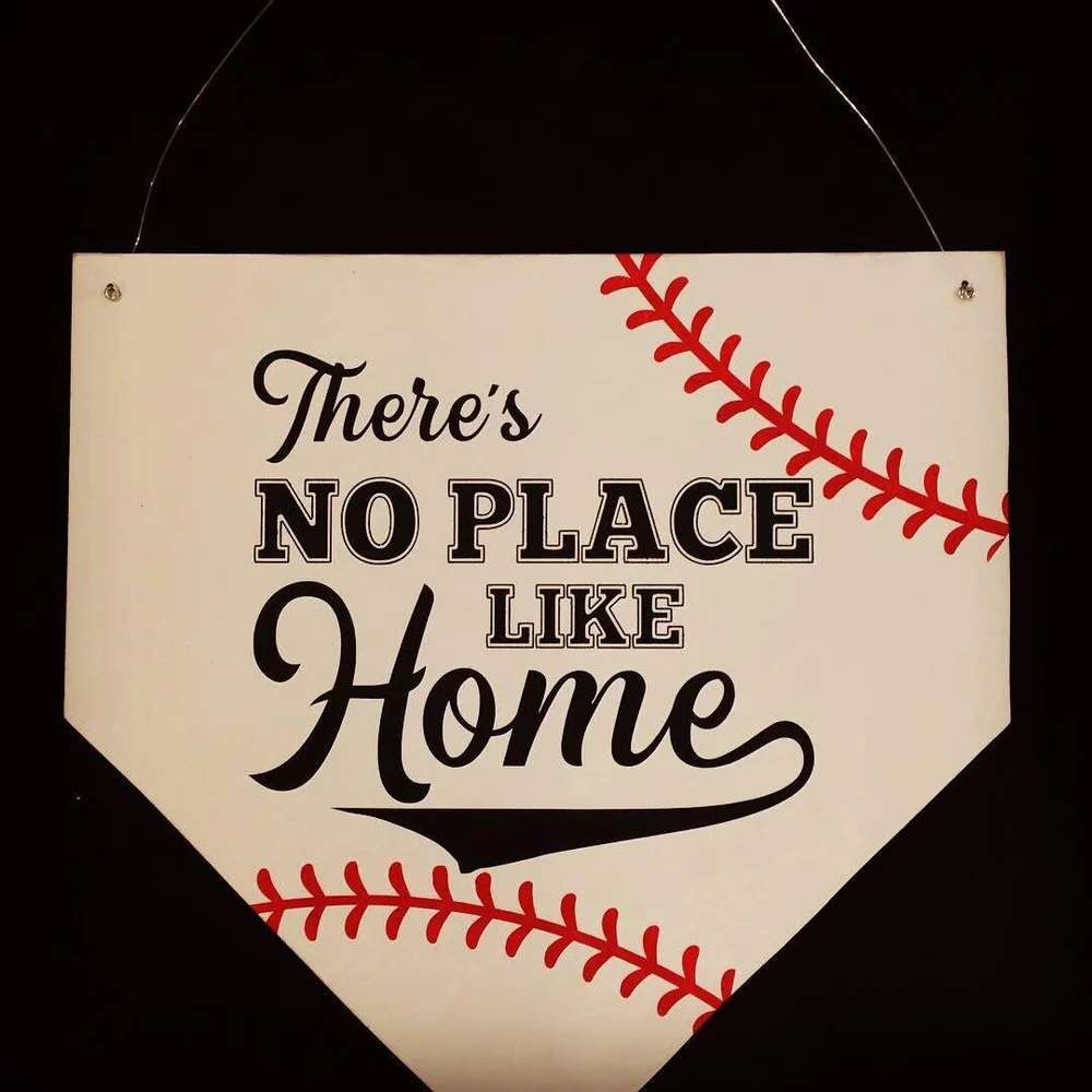 No Baseball Sign